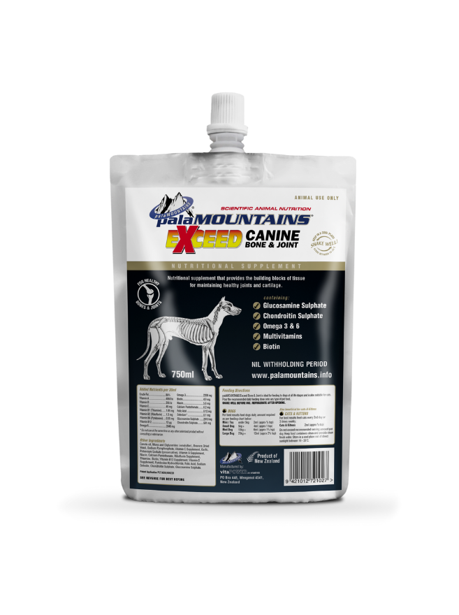 Exceed Bone and Joint Liquid -750ml – Game Gear NZ